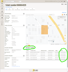 Locate Ticket Status - New Statuses – Montana811